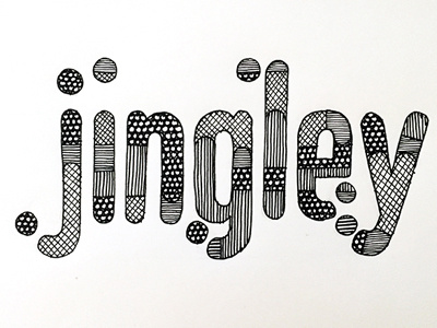 Jingley ::: Hand-Lettered Typography by David J Short on Dribbble