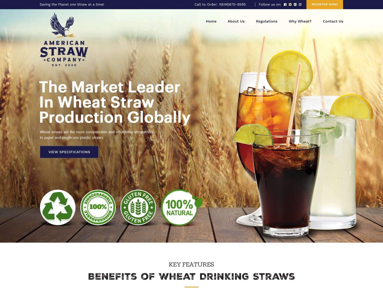 American Straw Company by dammy adeniye on Dribbble