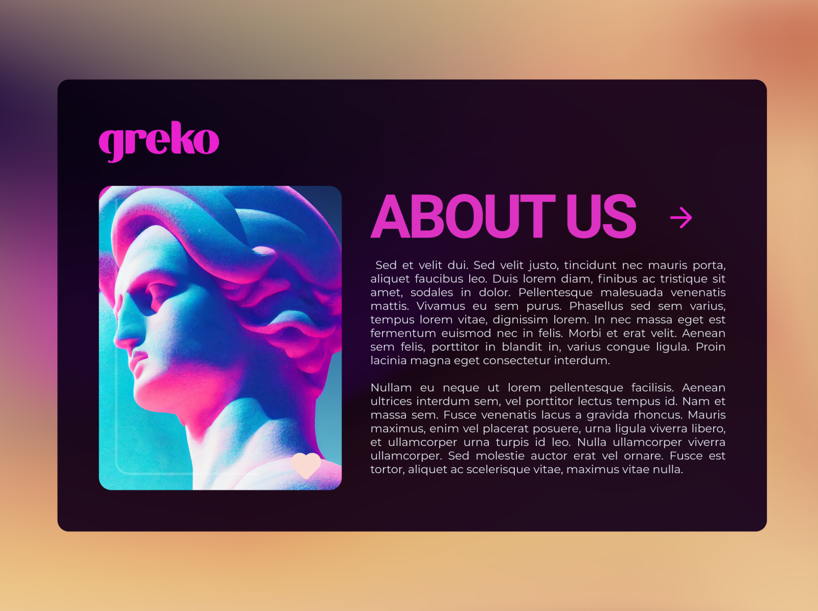 Portfolio design for an greko - pt2 by sweıd on Dribbble