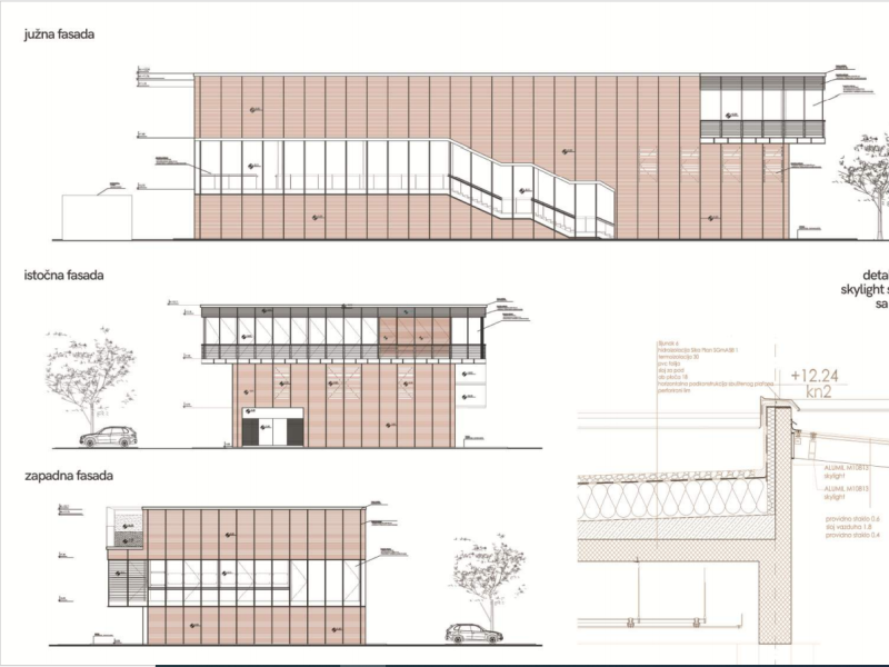 Architecture project technical details by Aleksandra Obradovic on Dribbble