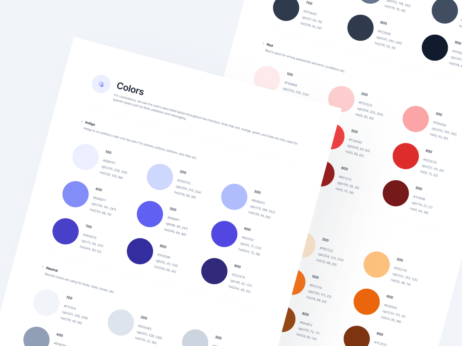 Stellar Design System: Color System by Eren on Dribbble