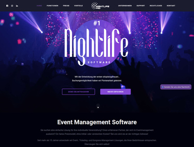 Nightlife theme by Ronaldo Roy on Dribbble
