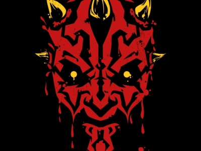 Darth Maul Spraypaint by Blair Campbell on Dribbble