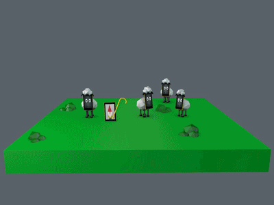 Sheep And Shepard by Ryan Boyle on Dribbble