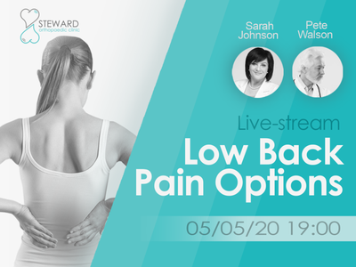 Banner for orthopaedic clinic by Olesya Gruzdeva on Dribbble