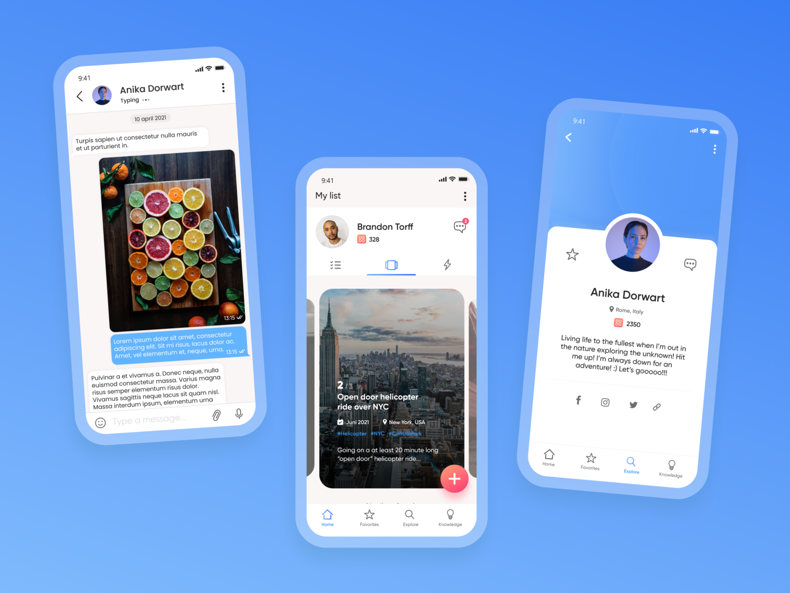 Ui Design app Goals by David Hrossu on Dribbble