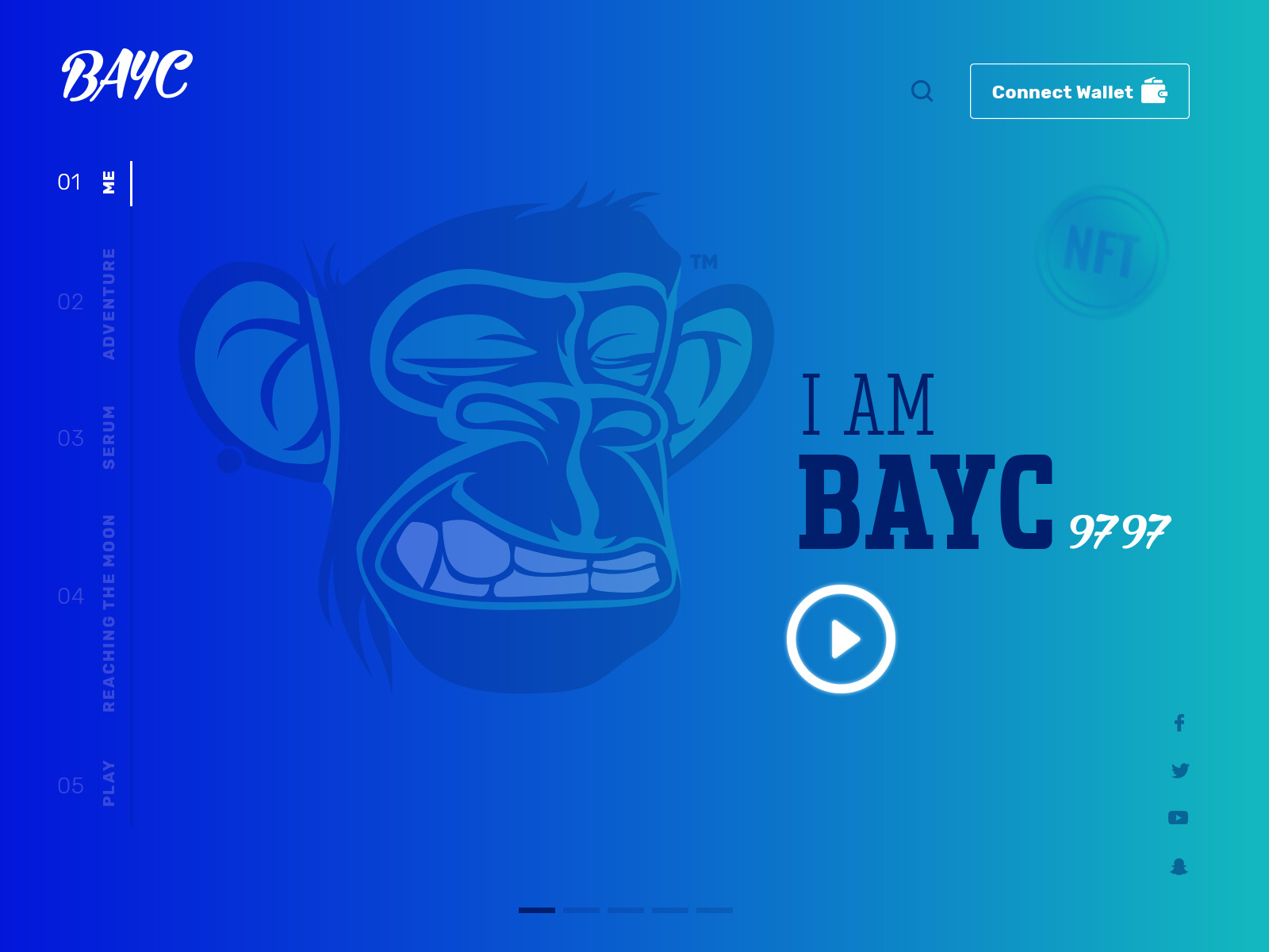 Bayc Website landing page Redesign by Hosam Tayel on Dribbble