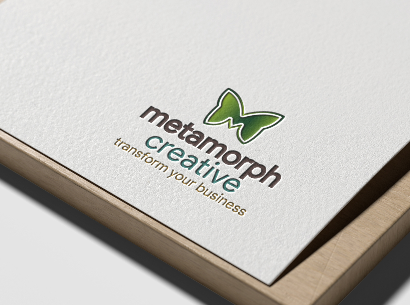 Logo Design Metamorph Creative Logo by AJITH INDIKA on Dribbble