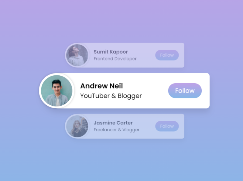 Vertical Card Sliding Animation using only HTML & CSS by CodingNepal on ... Vertical Card Sliding Animation using only HTML & CSS by CodingNepal on ...