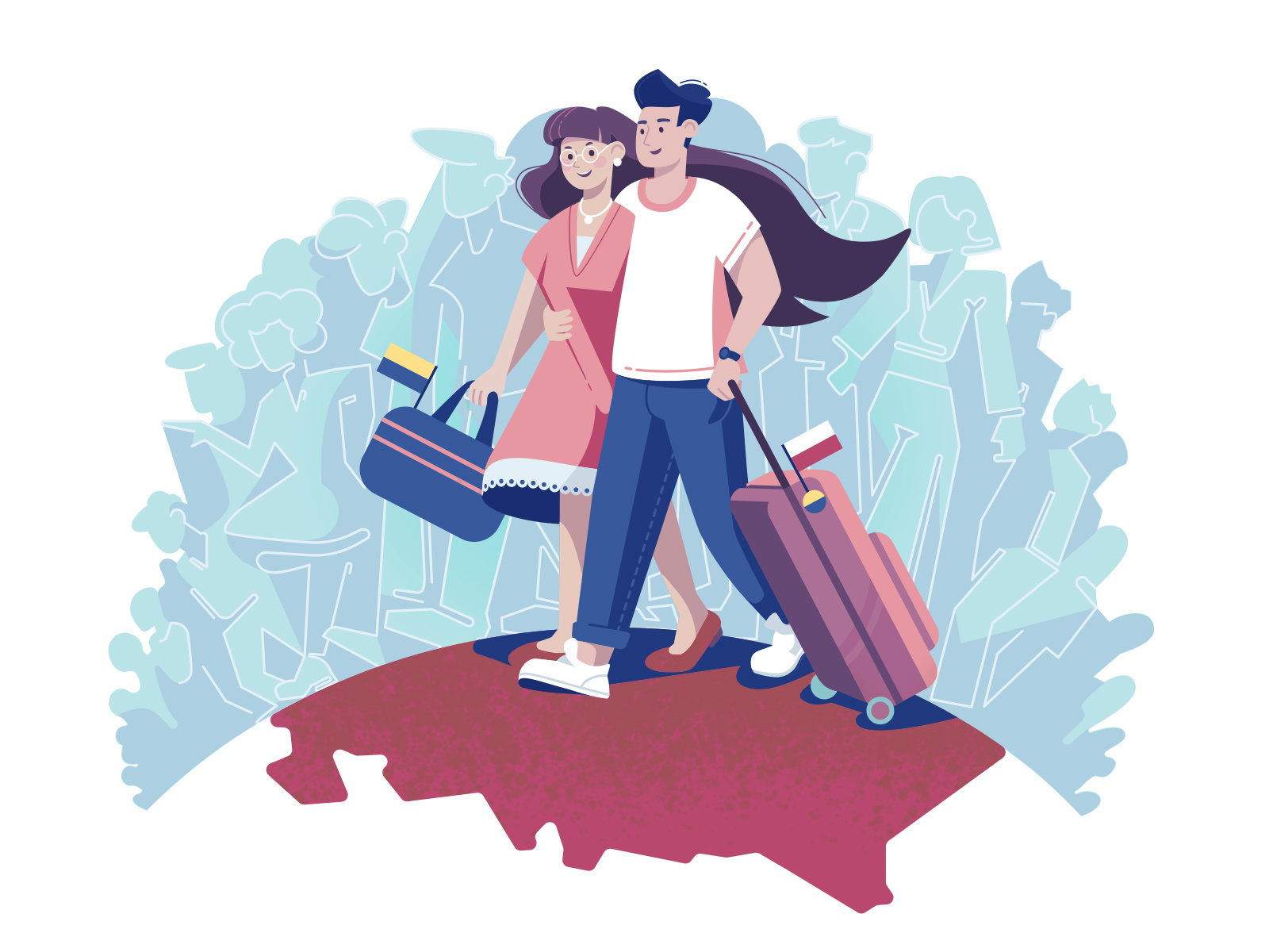 Immigrants by AN real design on Dribbble