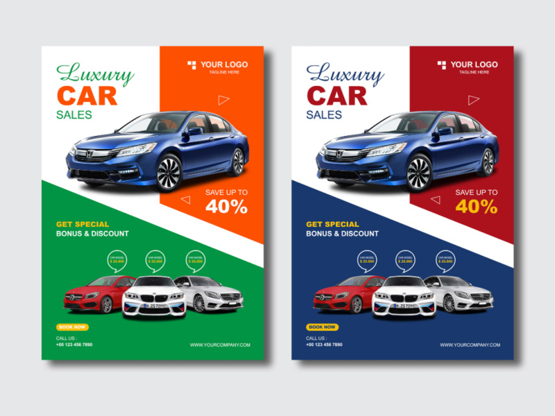 Banner For Car by Tanmay Biswas on Dribbble