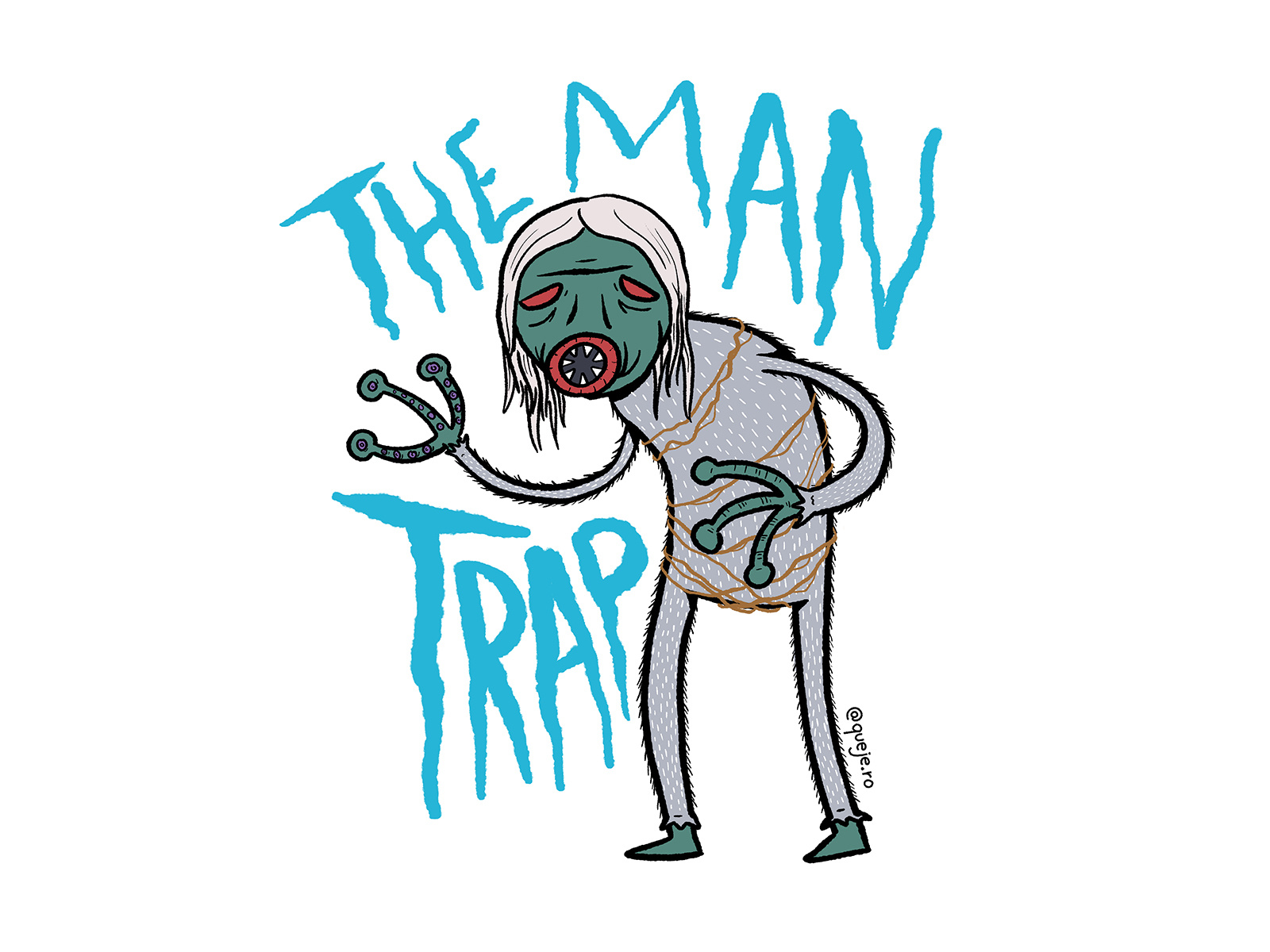 the man trap by Pedro Vilas Boas on Dribbble