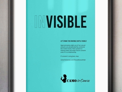 Invisible Poster by Emily Black on Dribbble