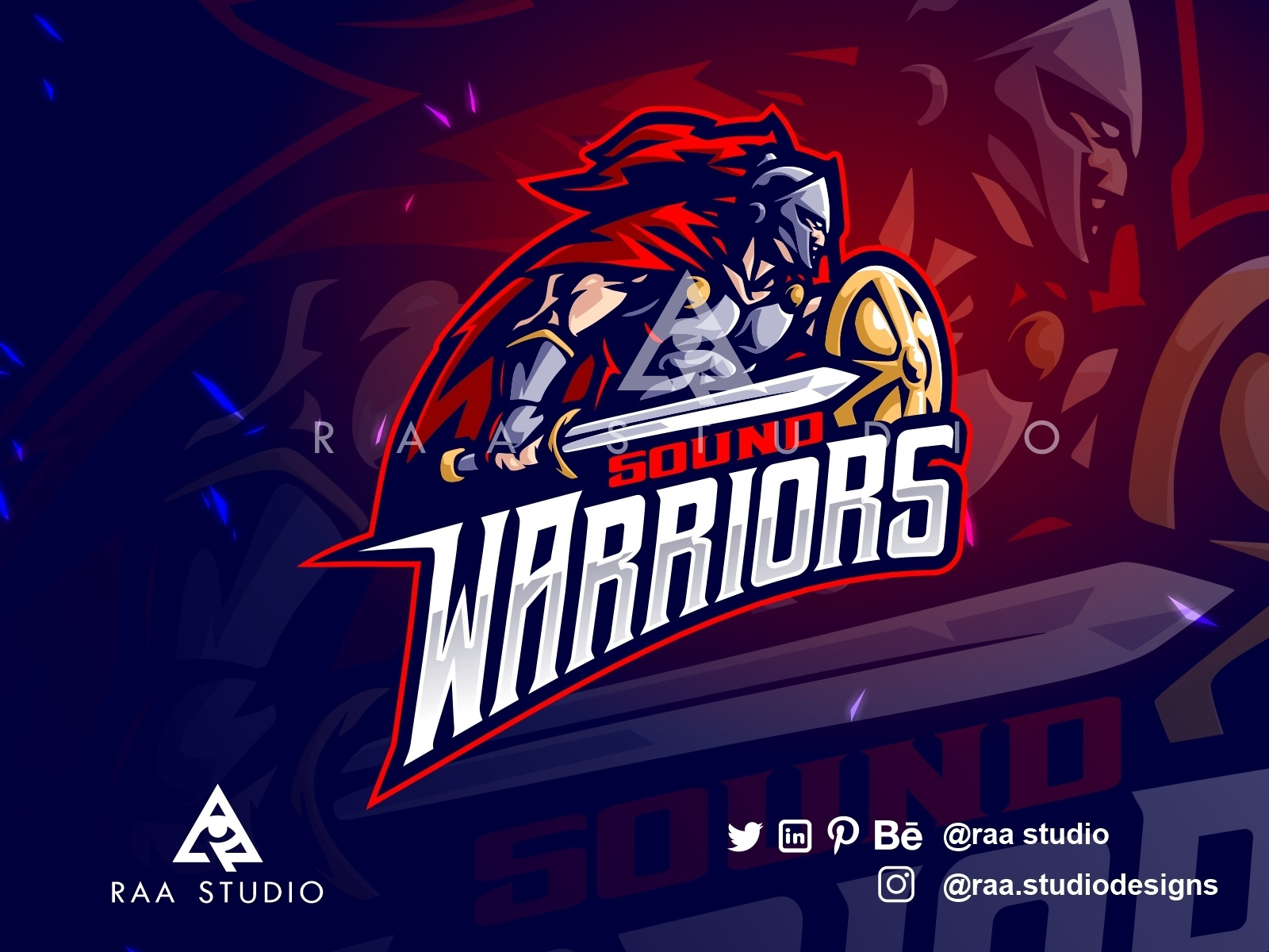 Sound Warriors by raa studio on Dribbble
