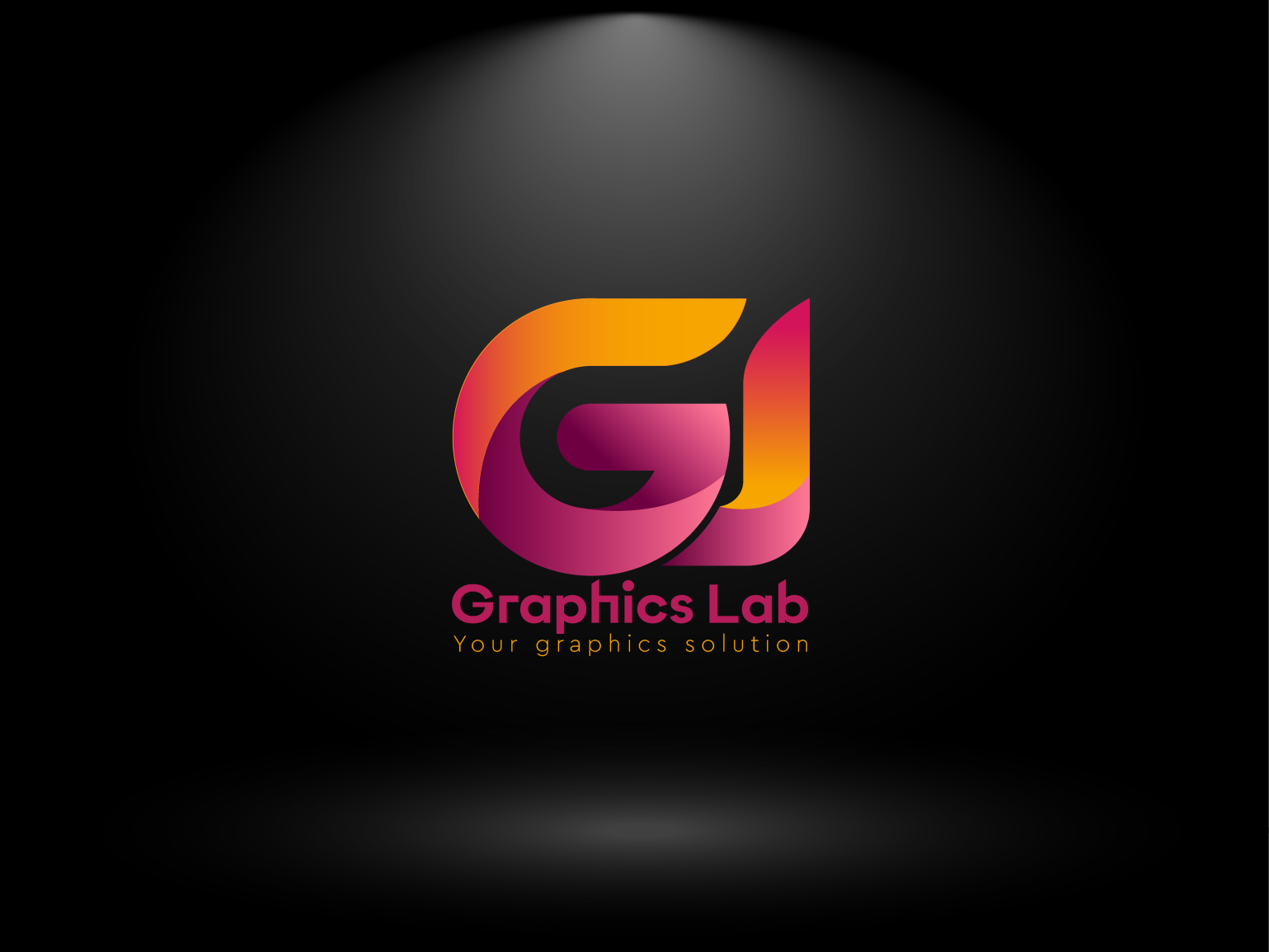 Graphics Lab Logo Design by Mridul Kanti Ghosh on Dribbble