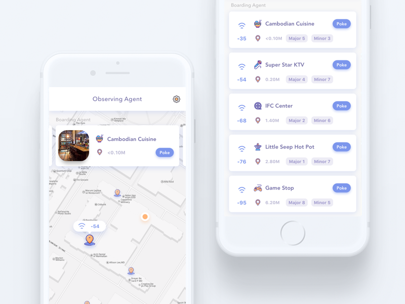 iBeacon by Lynne Lan on Dribbble