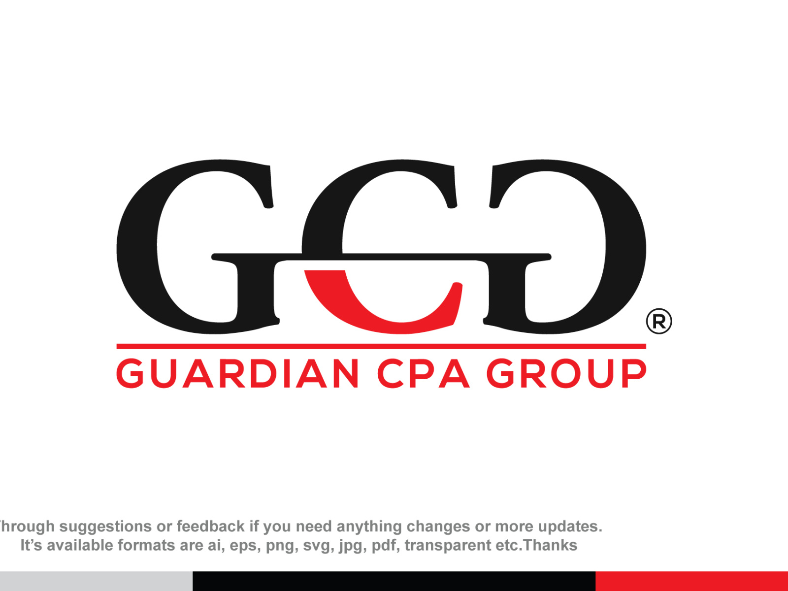 "GCD" typography logo Icon by Jakir Hossain on Dribbble