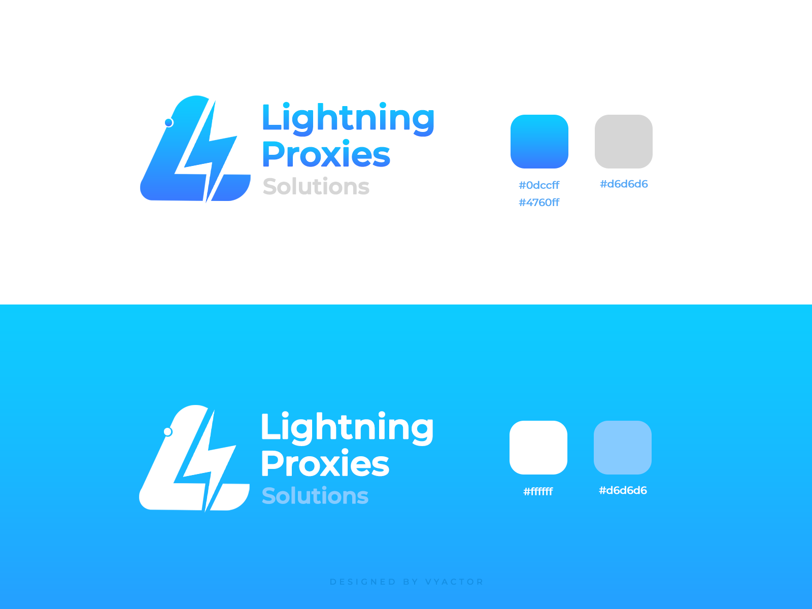 Lightning Proxies Solutions - Logo by vyactor on Dribbble