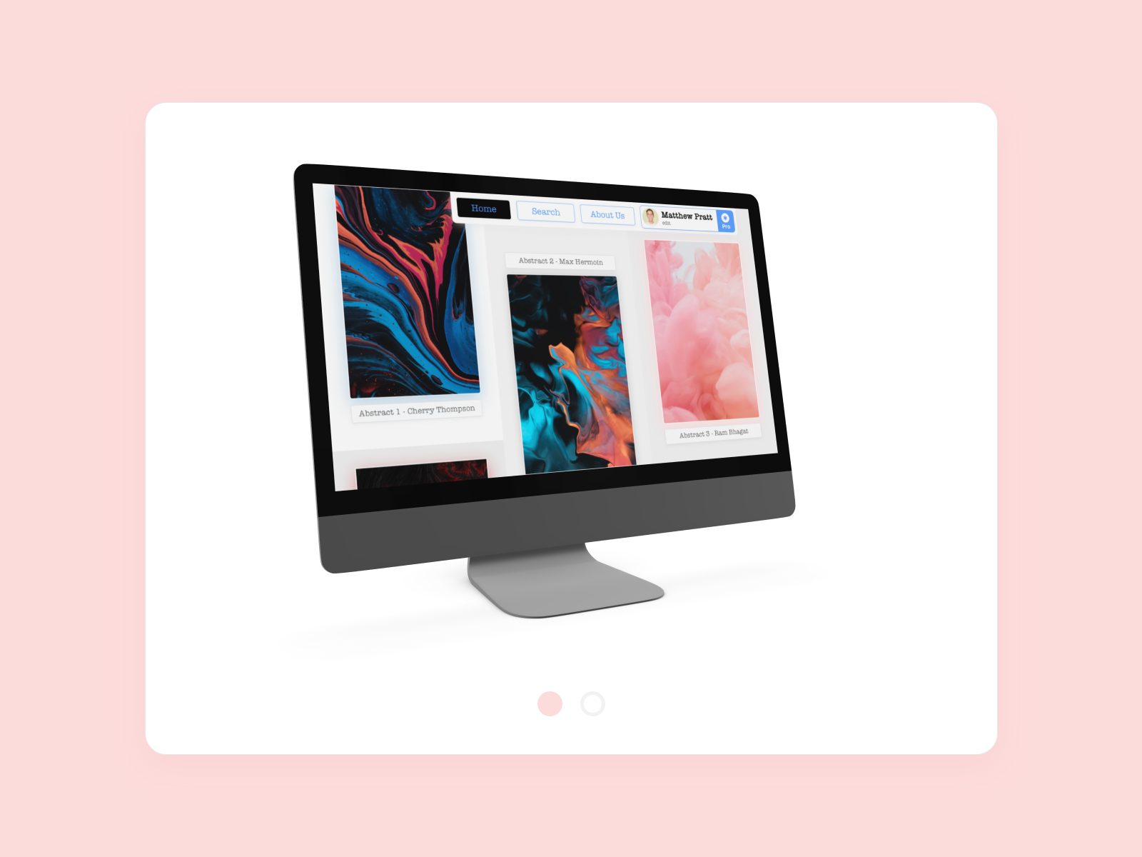 Website Design by Ameya Buty on Dribbble