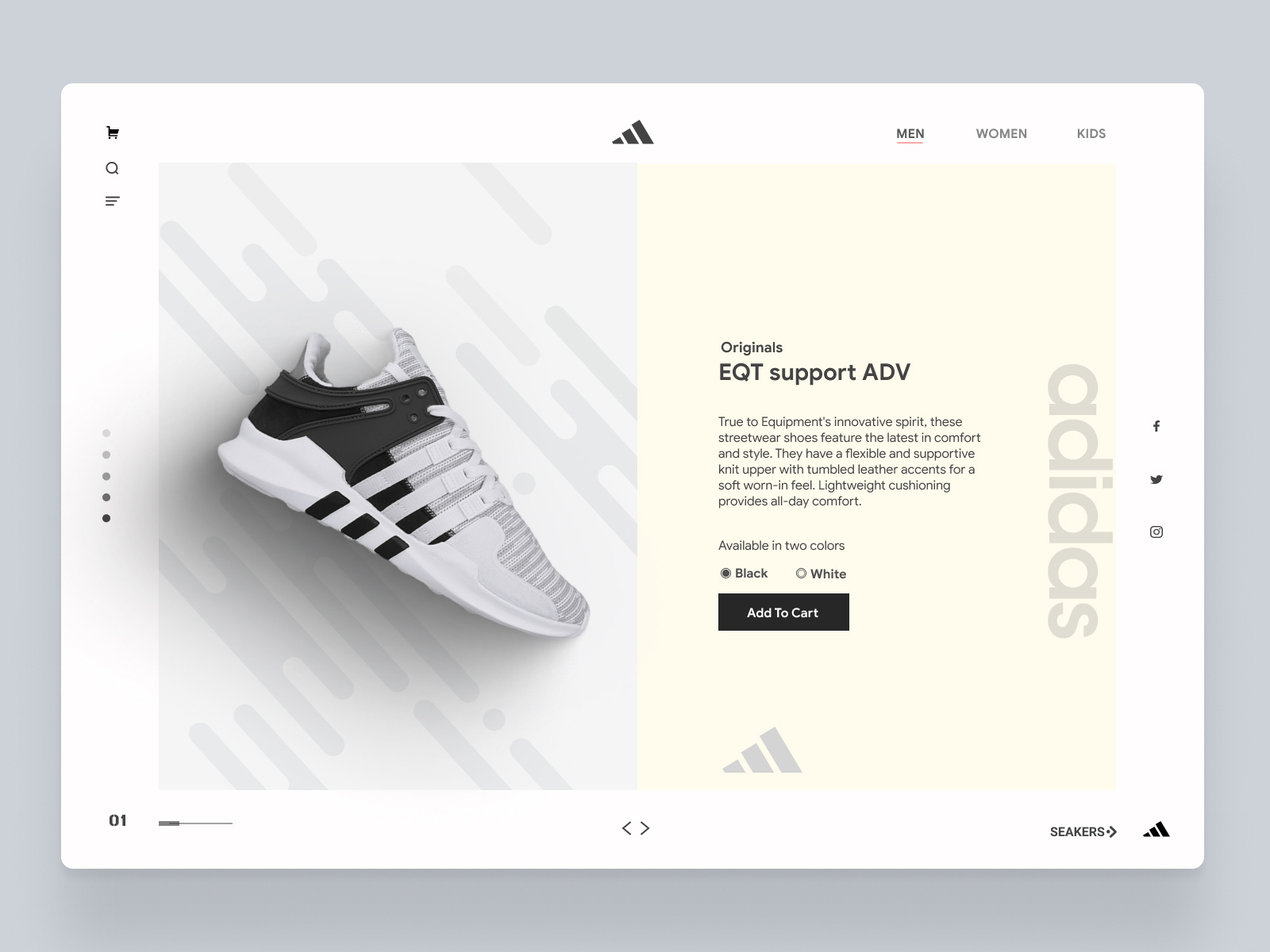 Adidas by Shayan Umar for Shopified on Dribbble