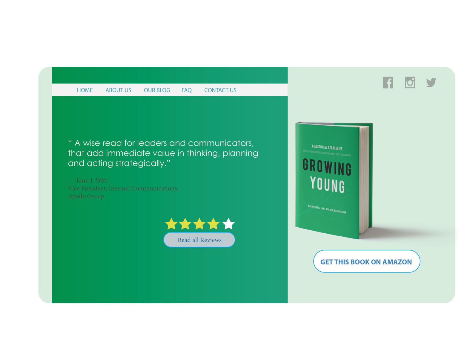 book selling landing page by AkshayBhaskar on Dribbble