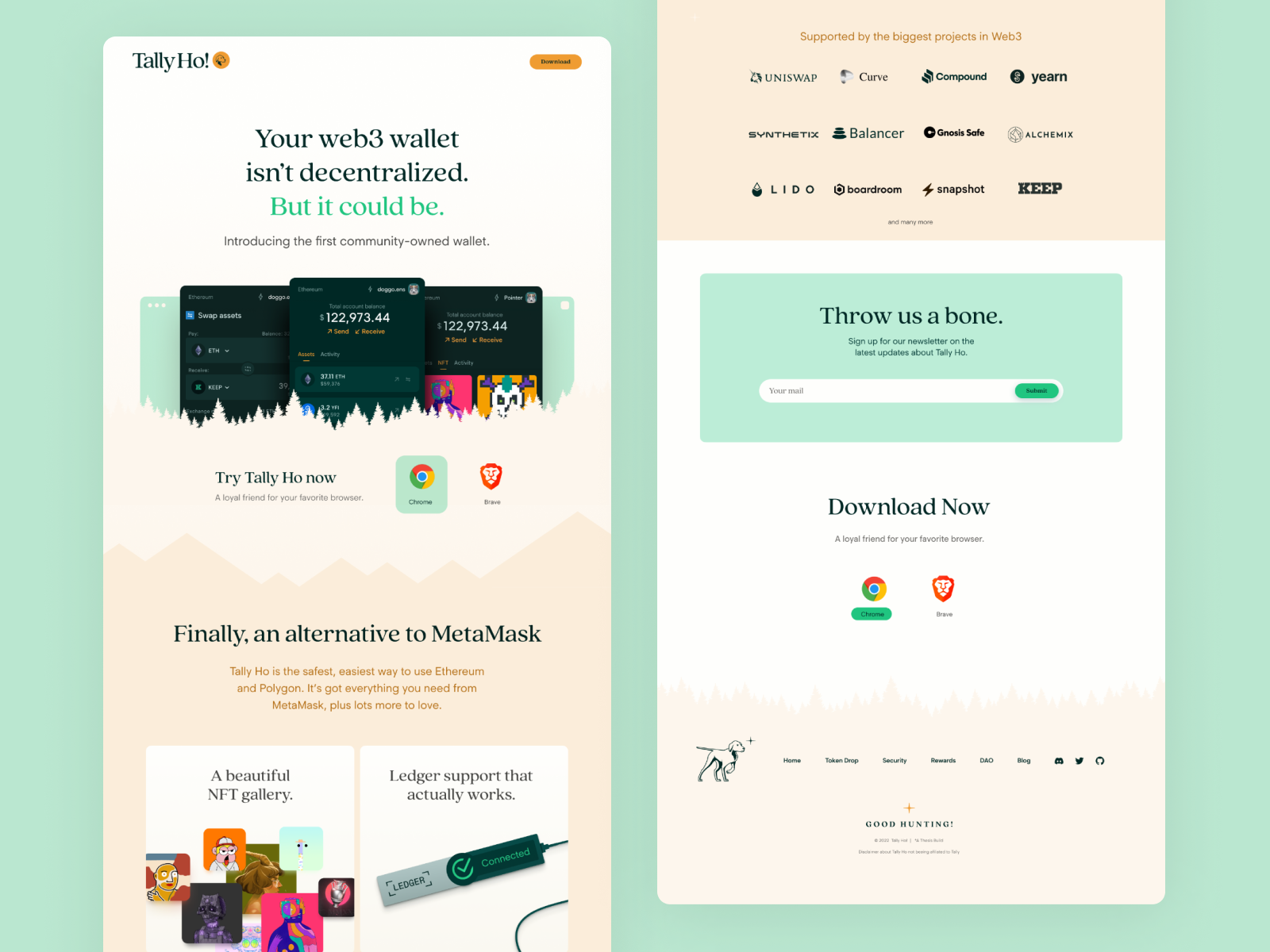 Tally Landing Pages by Michael Gluzman on Dribbble