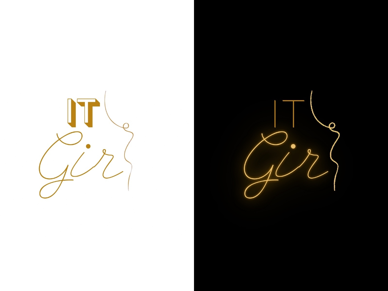 IT Girl by andreearux on Dribbble