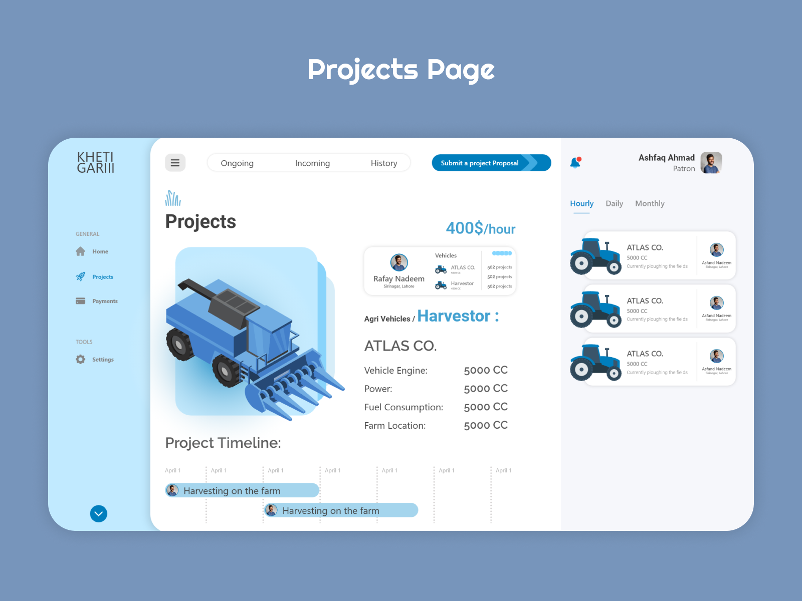 Farmers Vehicles Mobility Services by Saif Ullah Bin Khaki on Dribbble