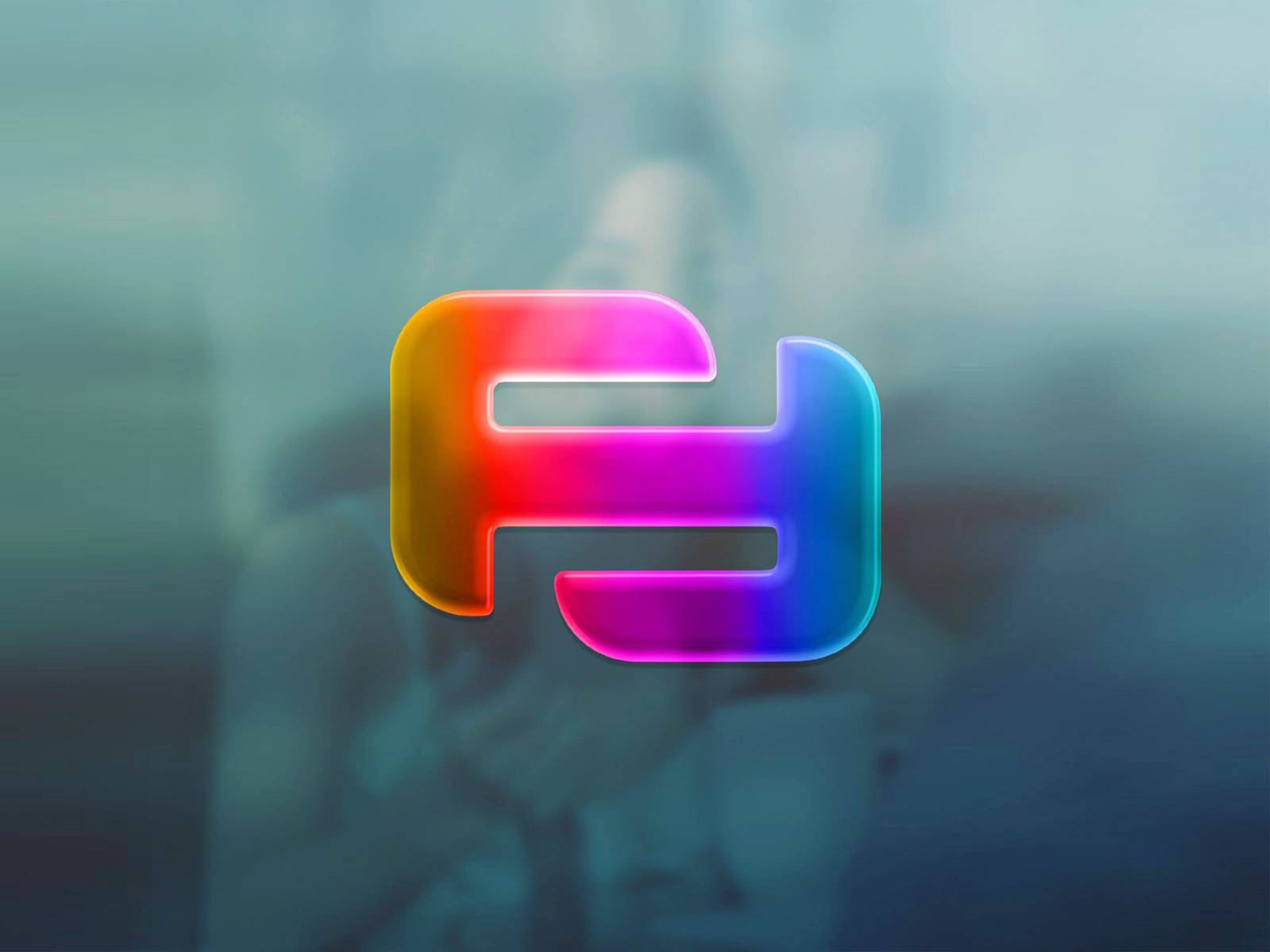 gradient monogram by Luca Renzi on Dribbble