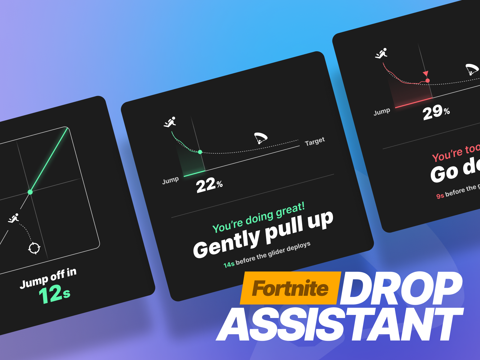 Fortnite Drop Assistant by SuperMinilux ️ on Dribbble