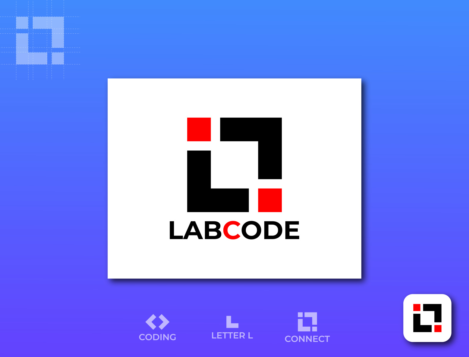 LabCode Coding Logo Design by Sahinur Rahman | Logo Designer on Dribbble