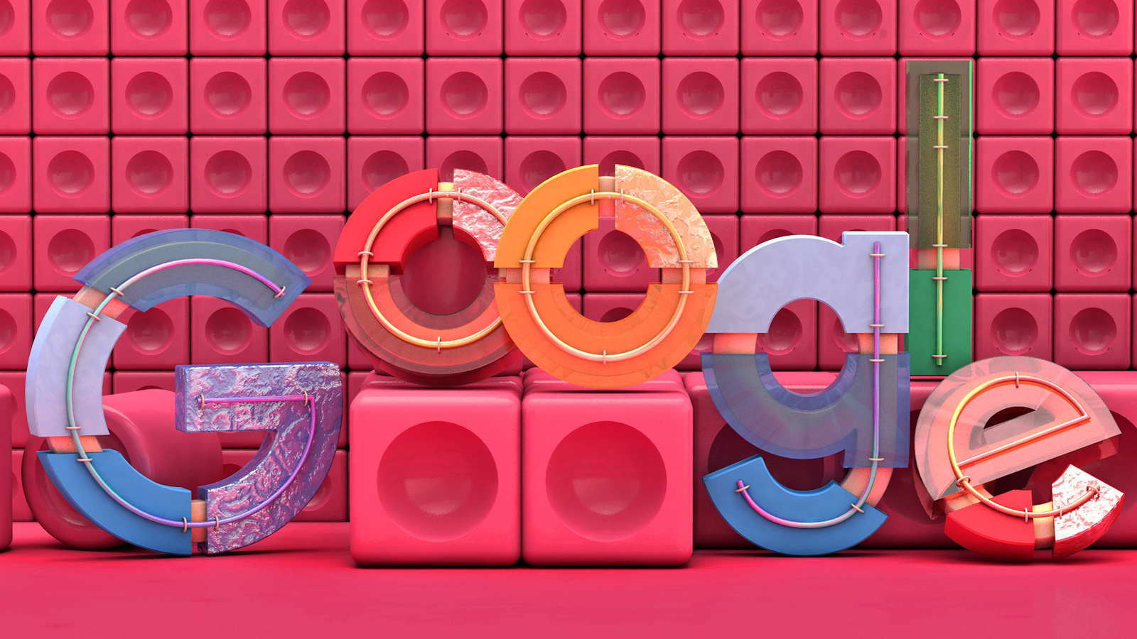 3d Google by Anna Babiy on Dribbble