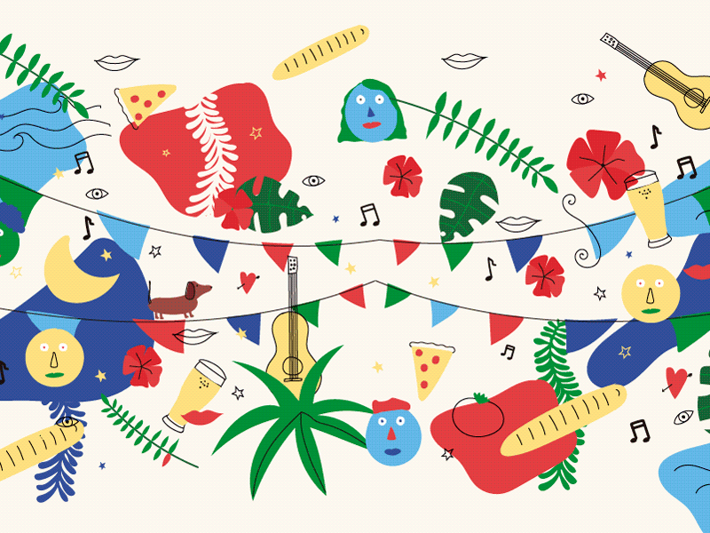 pattern gif by Josefina Pisano on Dribbble