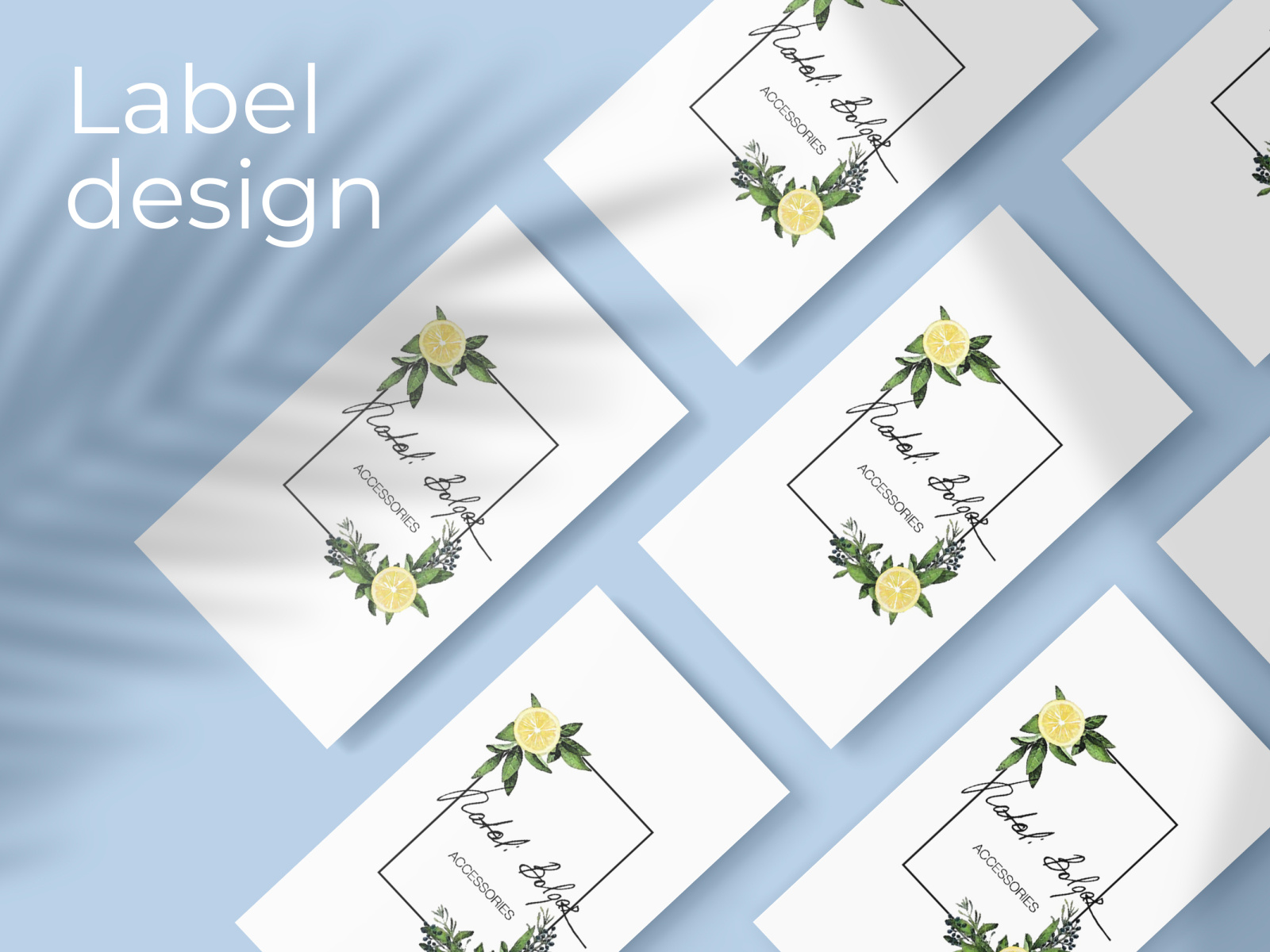 Label design by Александра Вишневская on Dribbble