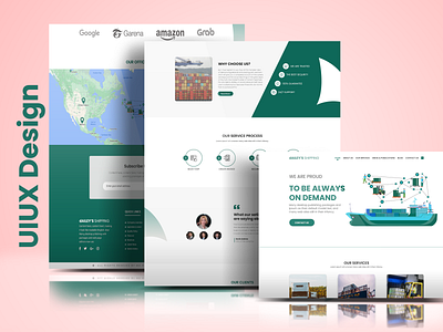 Web UI template by MD. HASINUZZAMAN on Dribbble