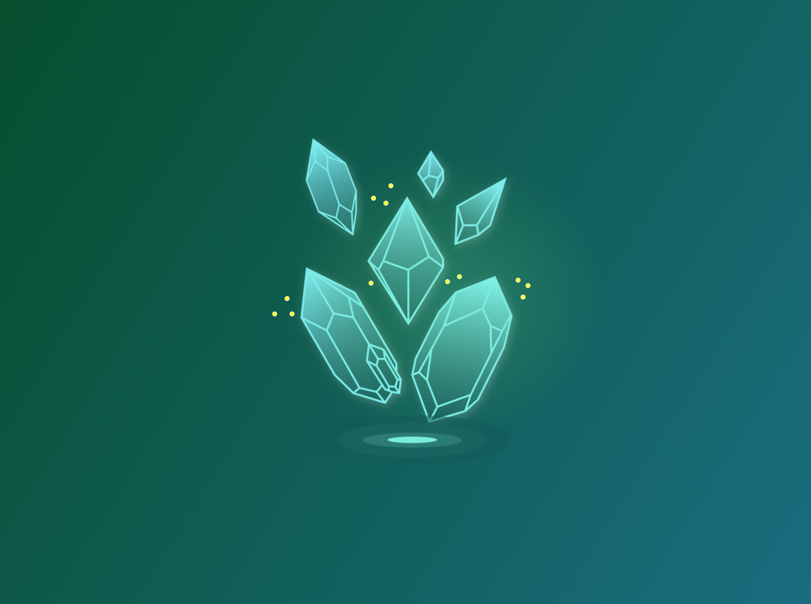 Magic Crystals by Akanksha Gahalot on Dribbble