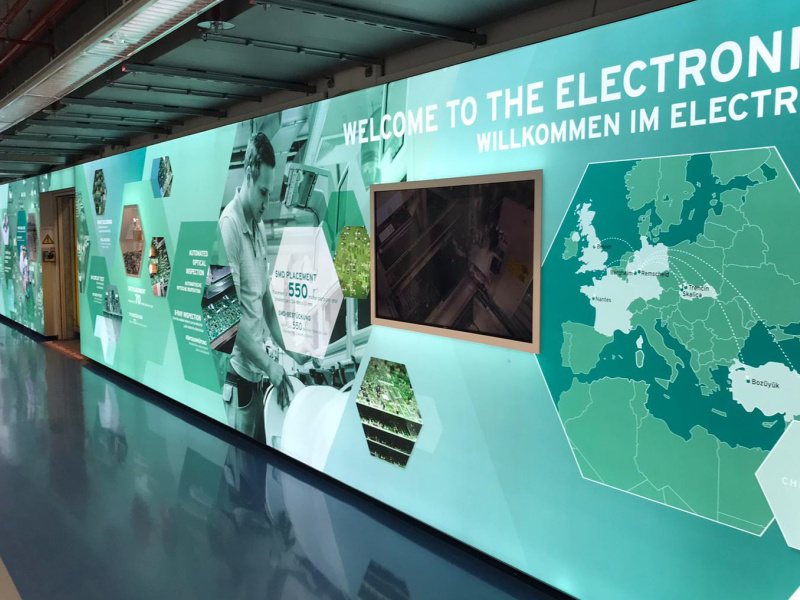 The wall at the production site by Lidia Nagrebetska on Dribbble