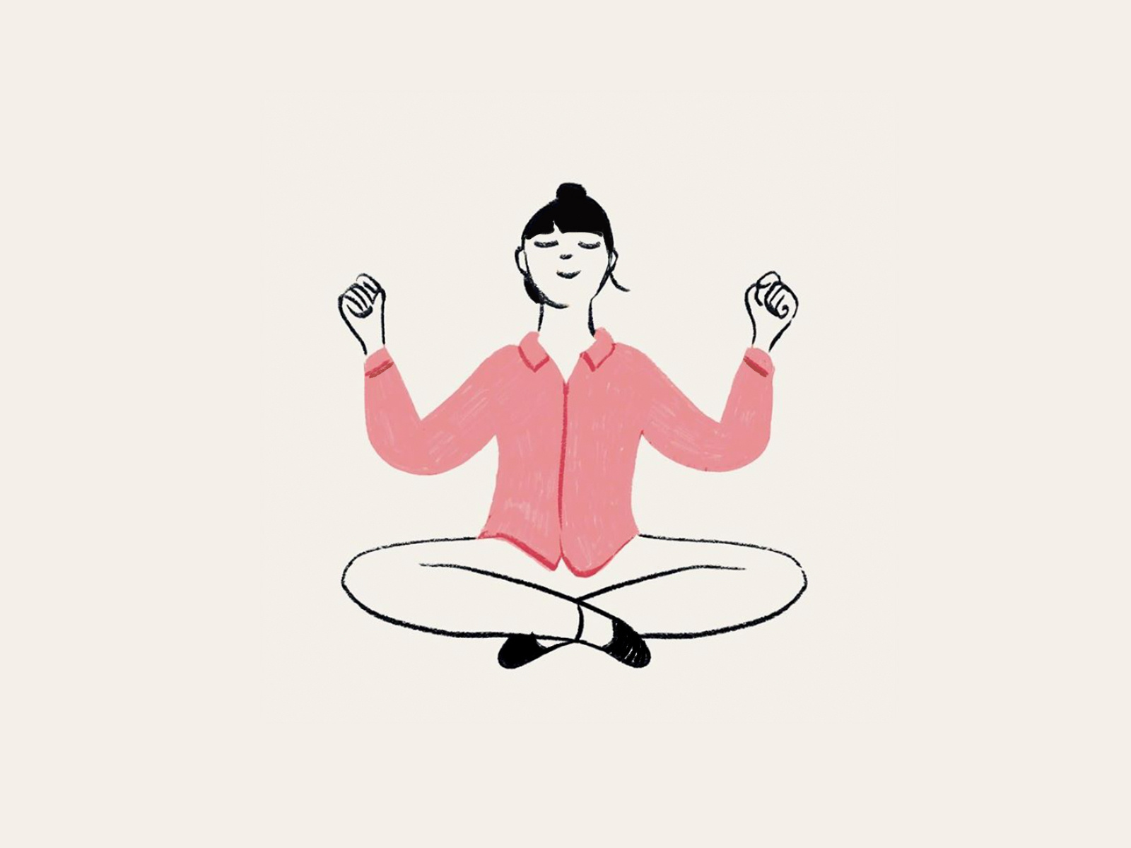 meditate by Kris Howes on Dribbble
