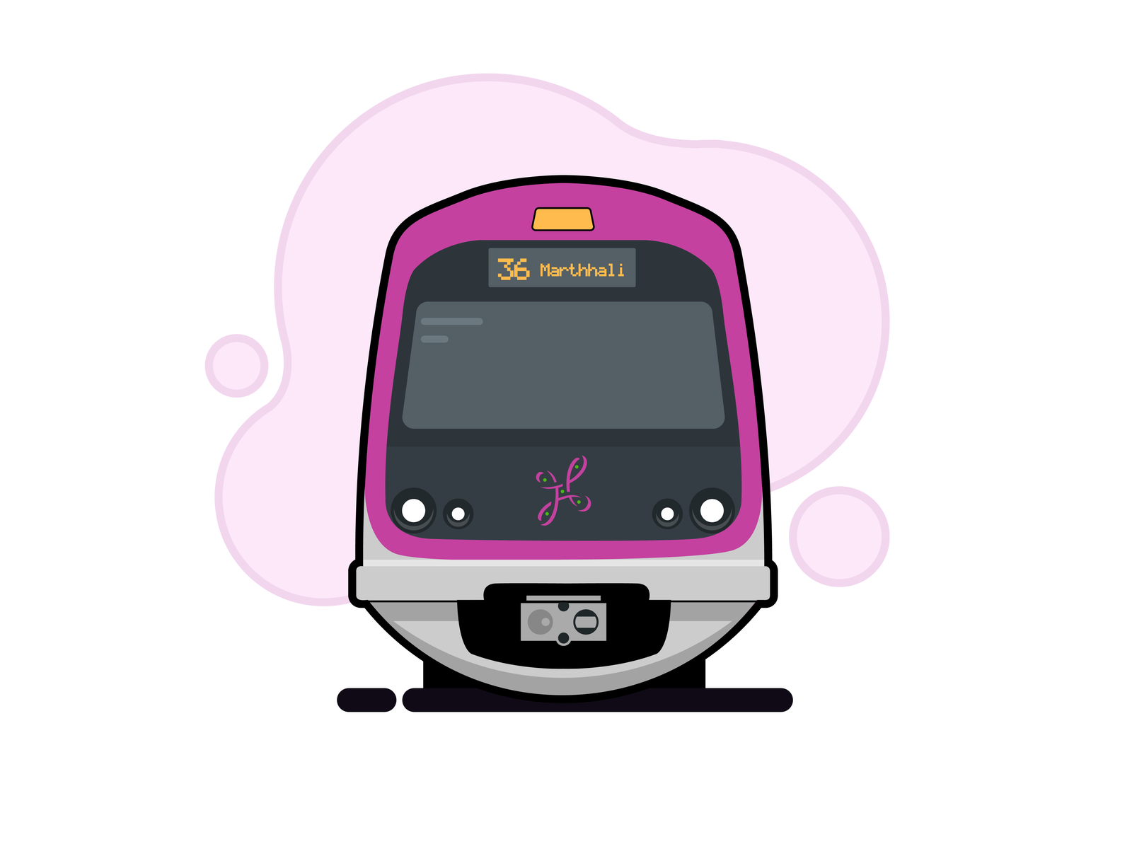 Bangalore Metro by Rohit Singh on Dribbble