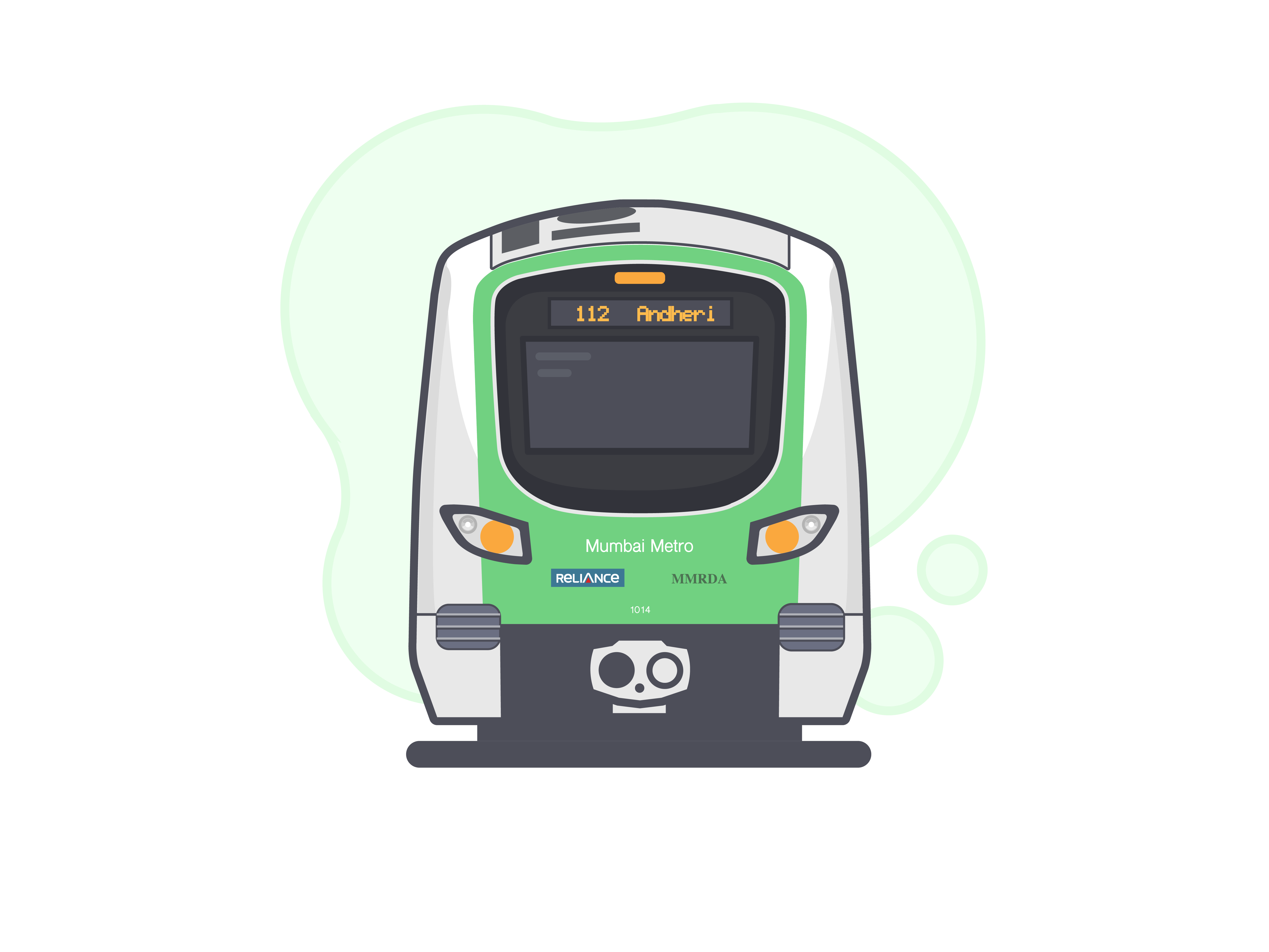 Mumbai Metro by Rohit Singh on Dribbble