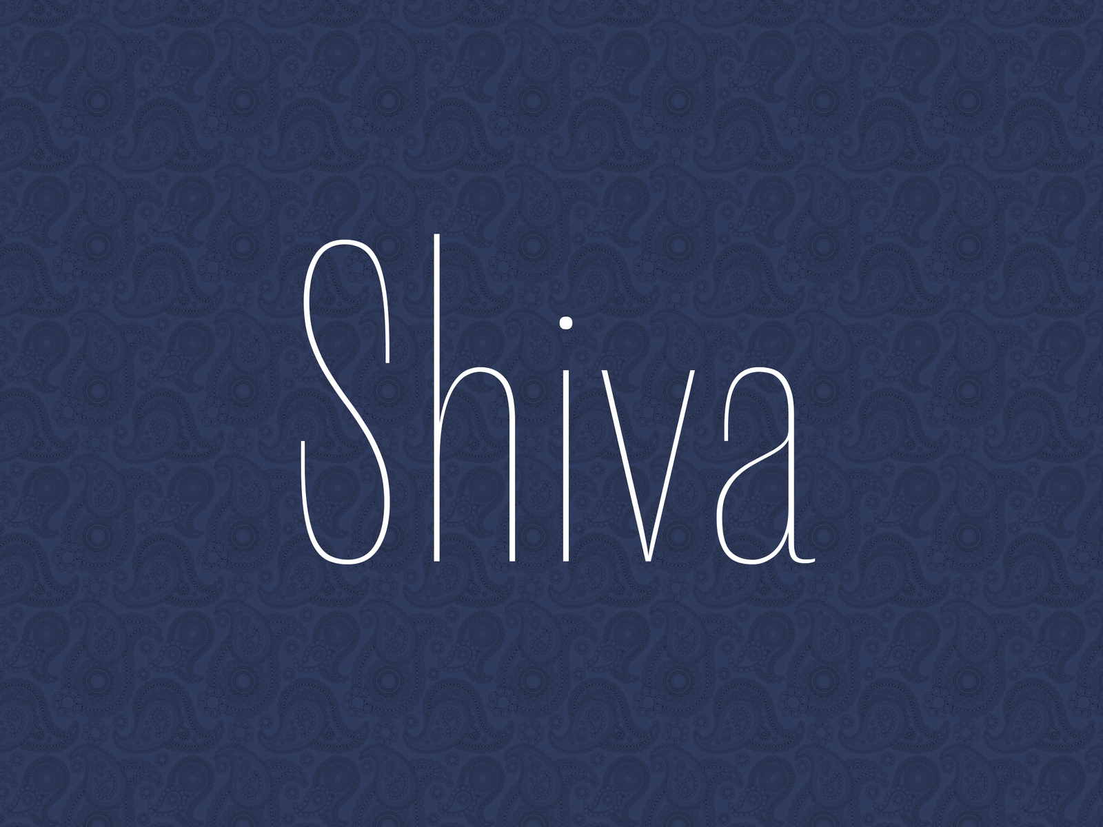 Shiva by Dharma Type on Dribbble