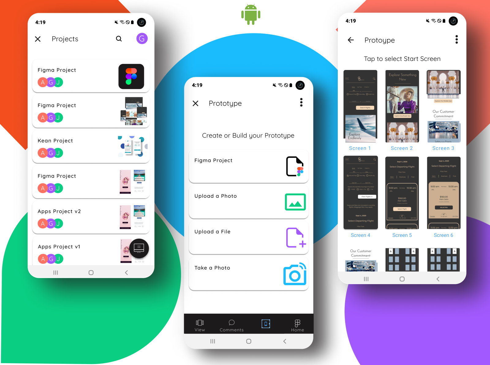 Figma Mirror with In-app Prototyping by Gwendolyn Elder on Dribbble