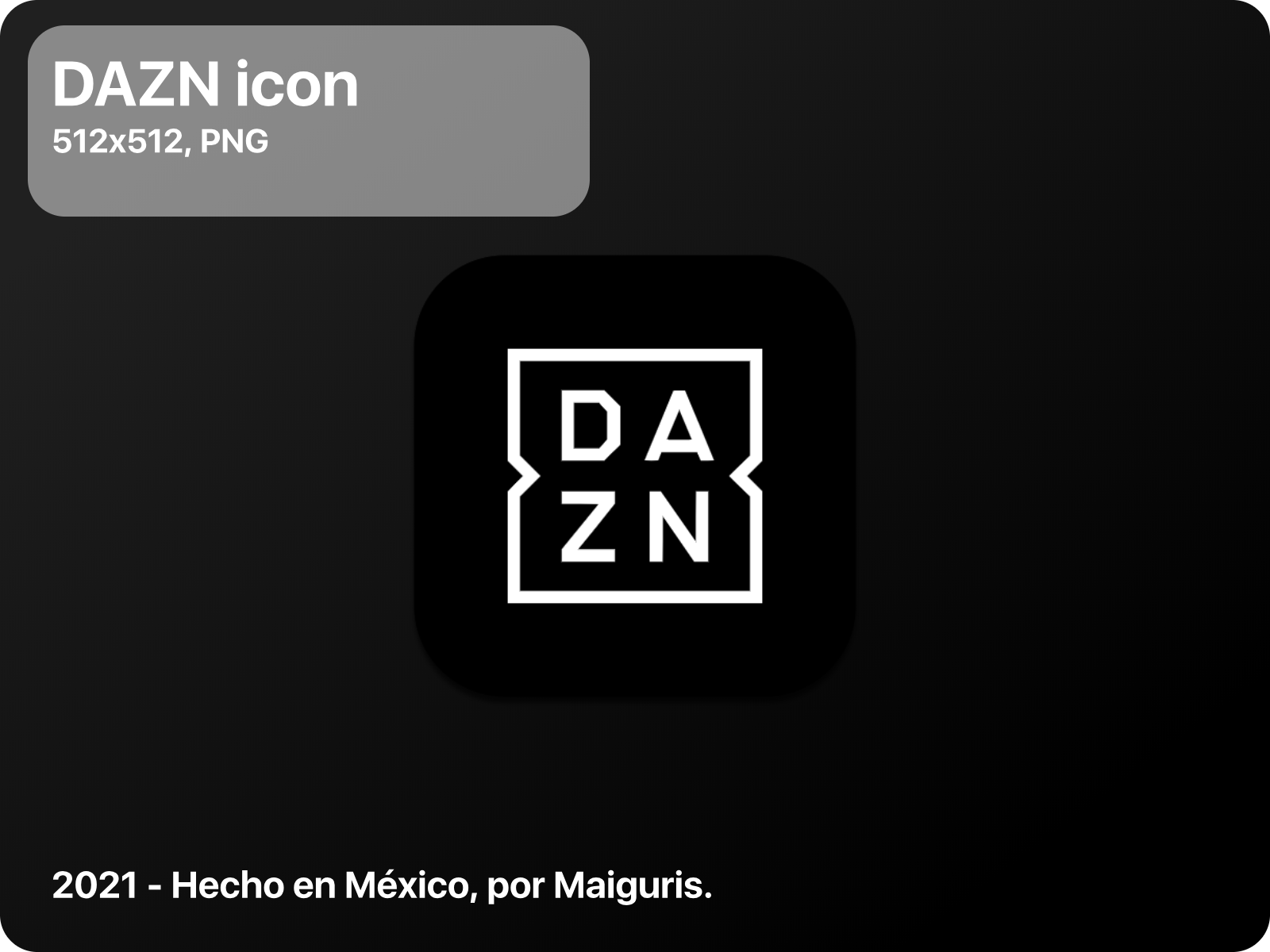 DAZN icon. by Ivan R. on Dribbble