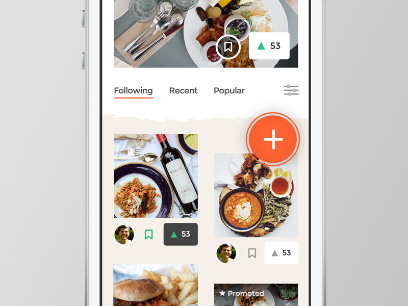 Web App - Feed by Jason Mayo for MadeByShape on Dribbble