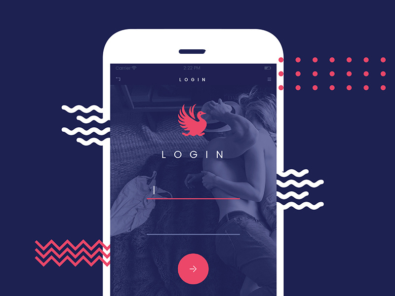 App duck red by matthieumartigny on Dribbble