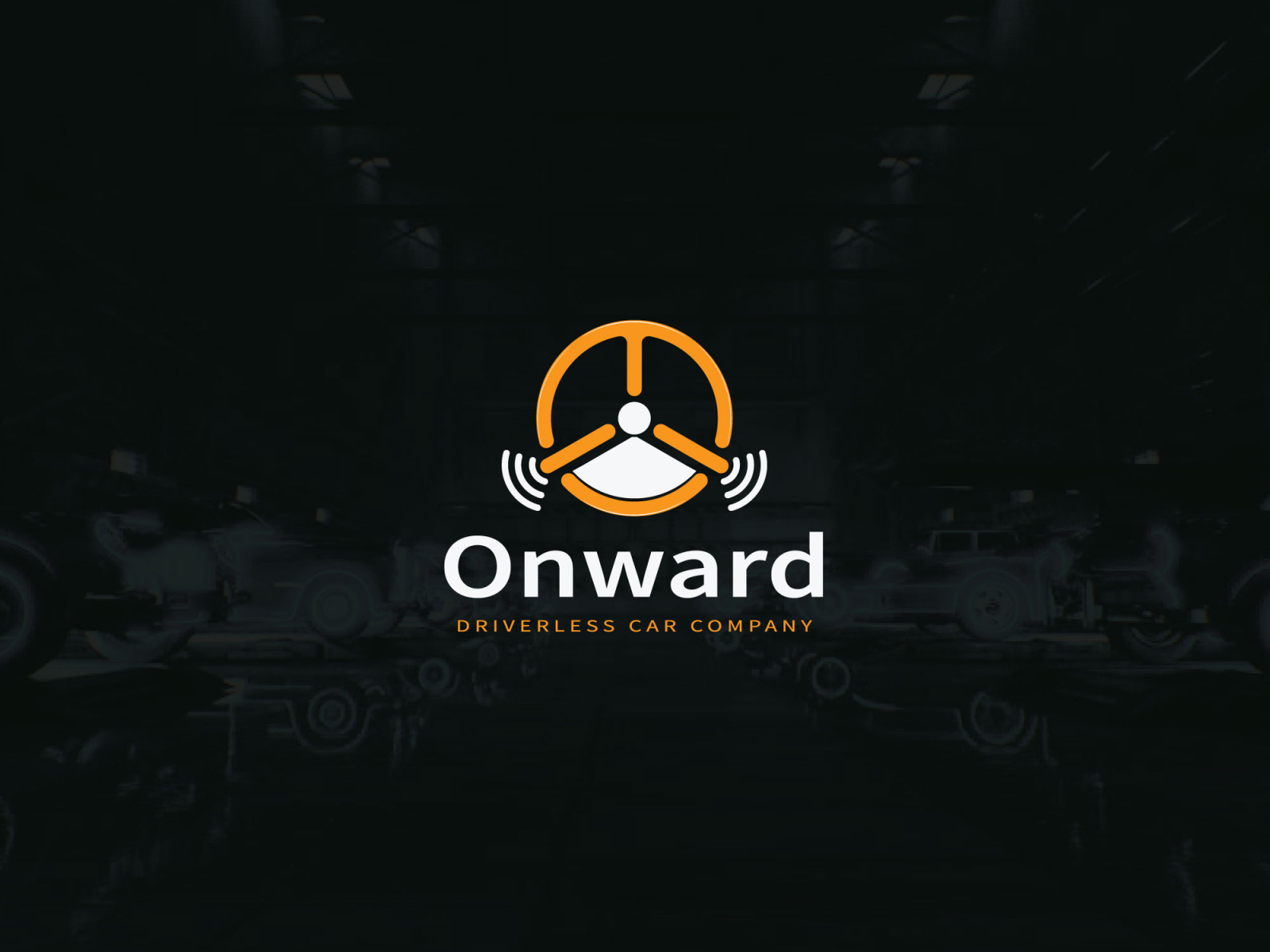 Driverless car logo by Sumona Akter - logo designer on Dribbble