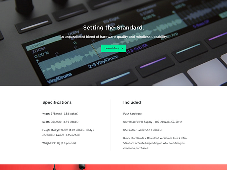 TetraSound Website by Igor Chebotarev on Dribbble