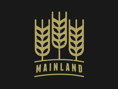 Mainland Logo Design by Caleb Gibson on Dribbble