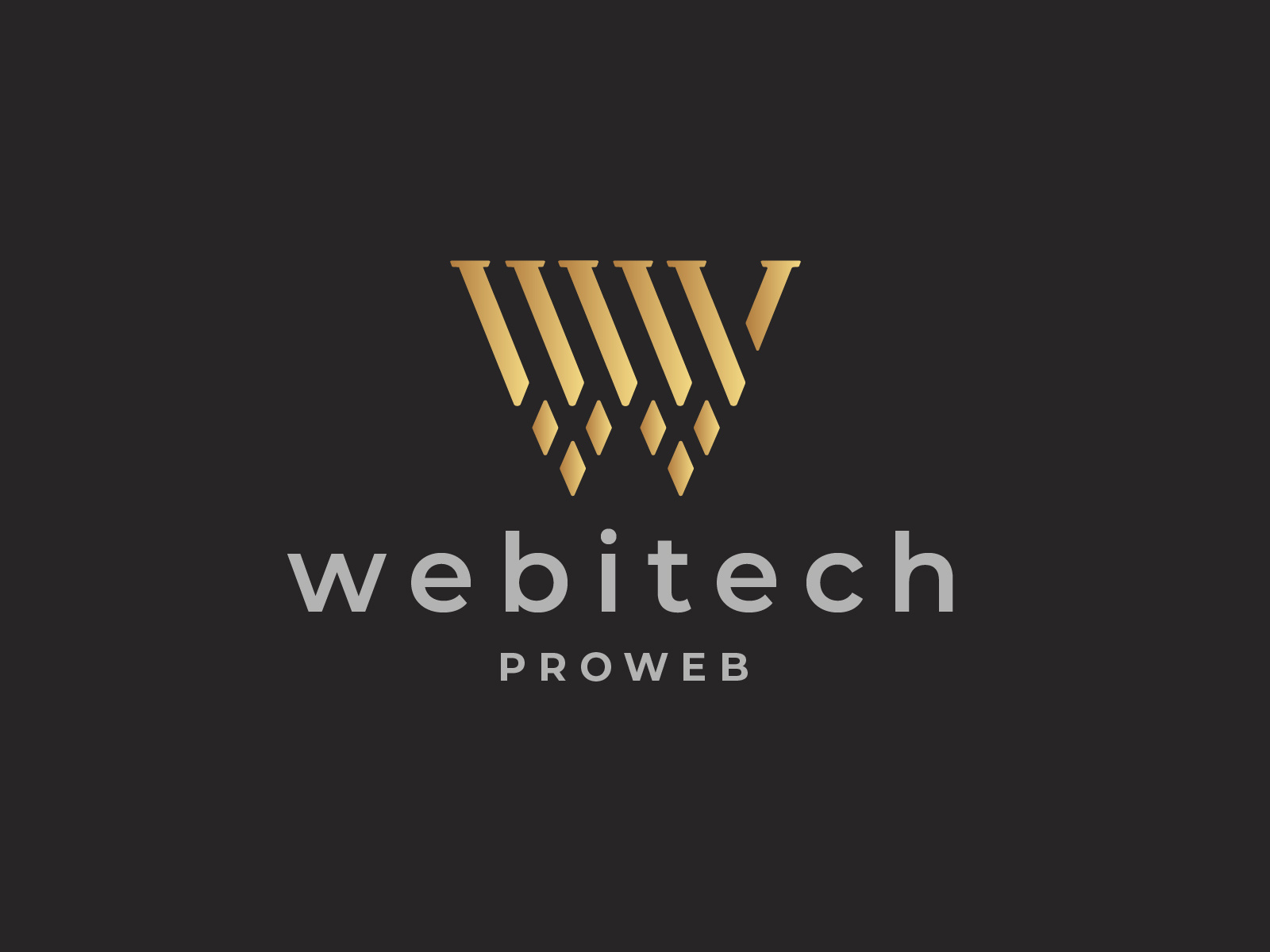 Logo Webitech by 10number5star on Dribbble