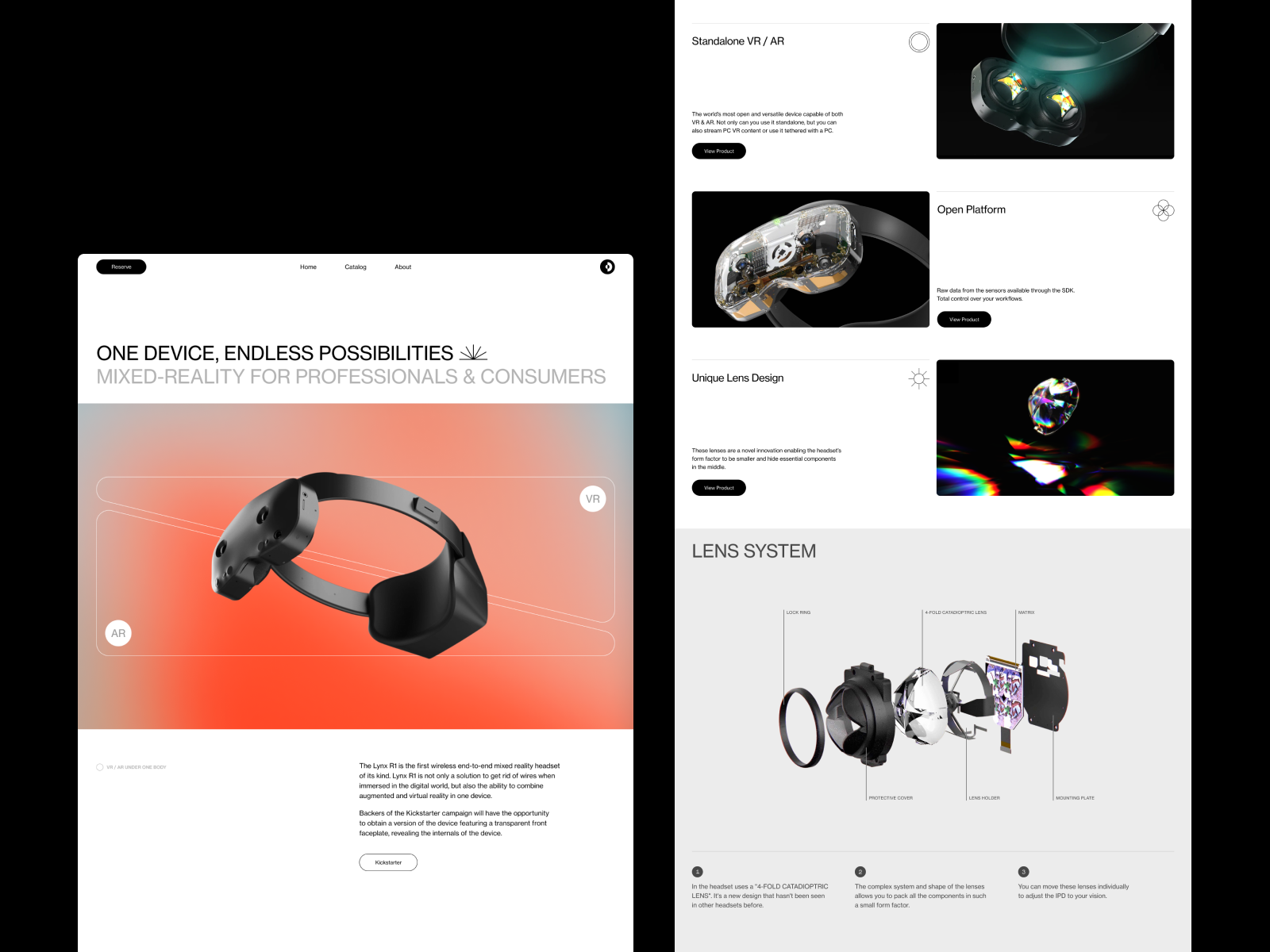 Lynx R1 Headset by Ivan Boginich on Dribbble